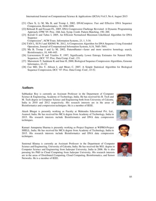 SBVRLDNACOMP:AN EFFECTIVE DNA SEQUENCE COMPRESSION ALGORITHM | PDF