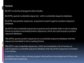 Sequence database | PPTX