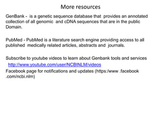 Sequencedatabases | PPT