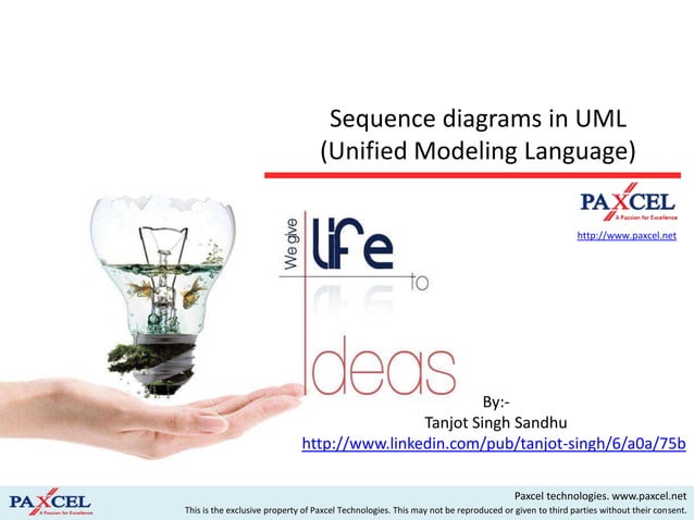 Sequence diagrams in UML | PPTX | Graphics Software | Computer Software and Applications