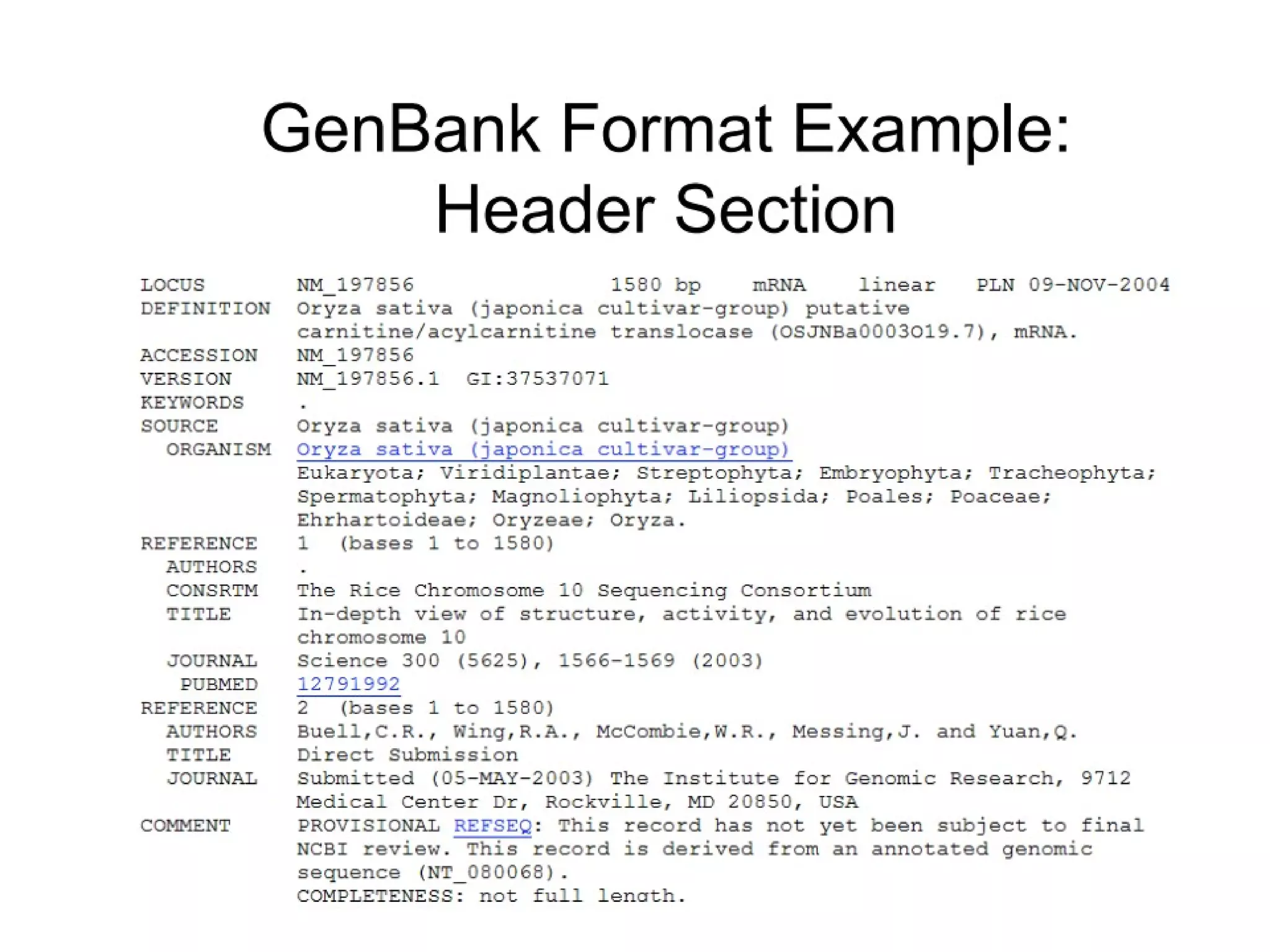 Sequence File Formats Ppt Databases Computer Software And