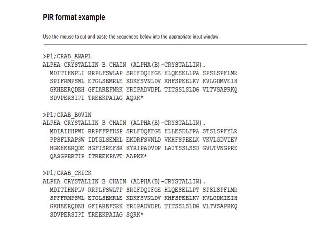 Sequence file formats | PPT | Databases | Computer Software and Applications