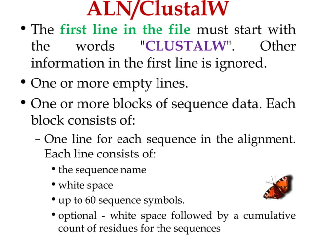 Sequence File Formats Ppt Databases Computer Software And Applications 9319