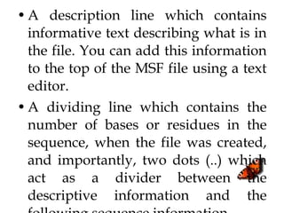 Sequence file formats | PPT