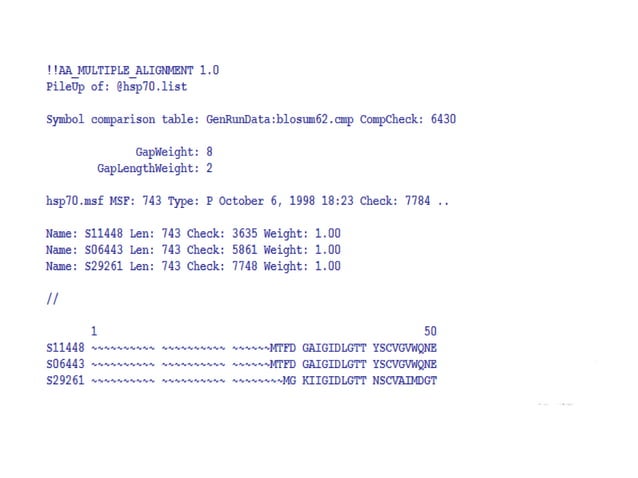 Sequence file formats | PPT | Databases | Computer Software and Applications
