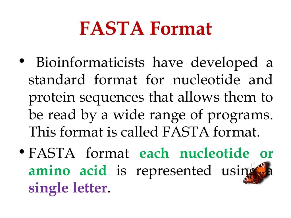 Sequence File Formats