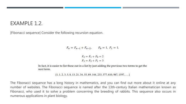 Sequence Formulas Direct And Recursive Ppt