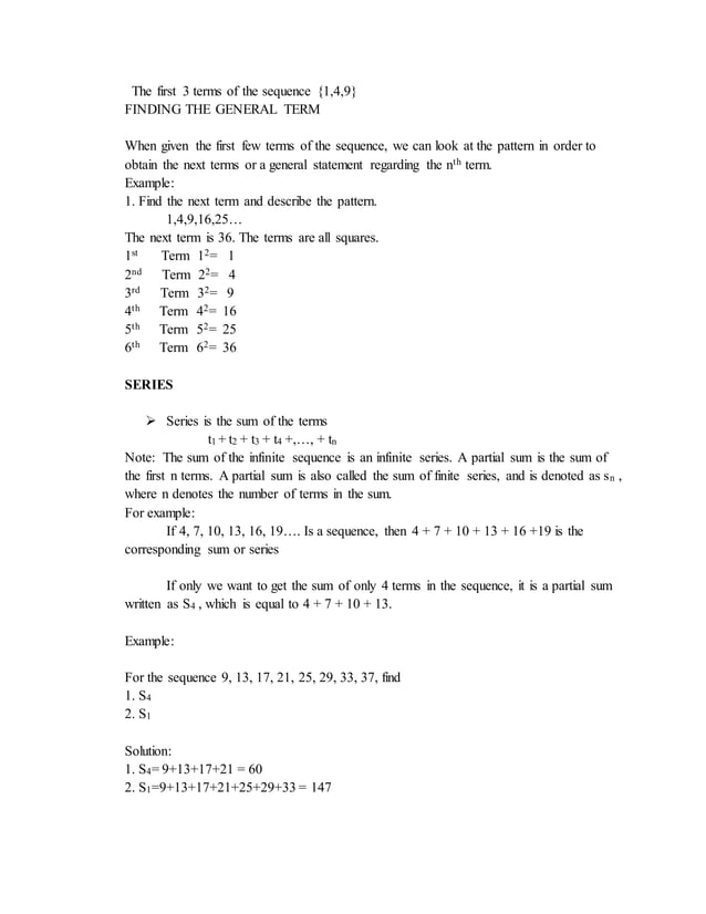 Sequence function | PDF
