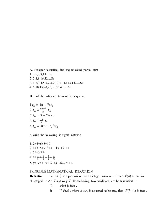 Sequence function | PDF