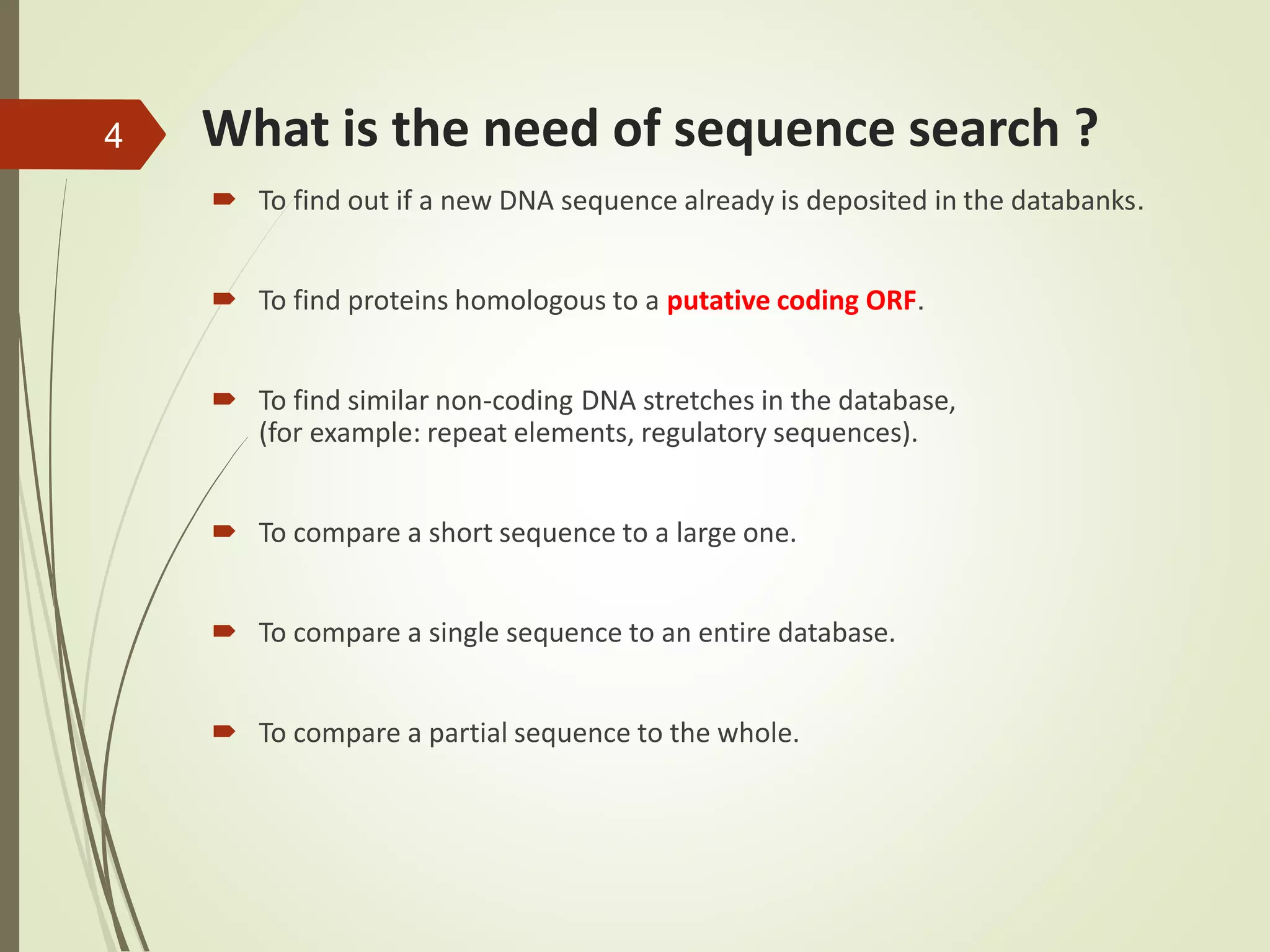 Sequence Homology Search And Multiple Sequence Alignment 1 Ppt