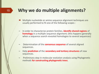 Sequence homology search and multiple sequence alignment(1) | PPTX