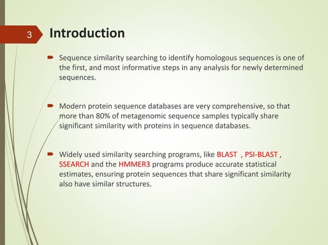 Sequence homology search and multiple sequence alignment(1) | PPTX