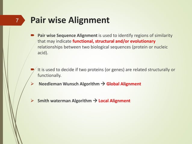 Sequence homology search and multiple sequence alignment(1) | PPTX