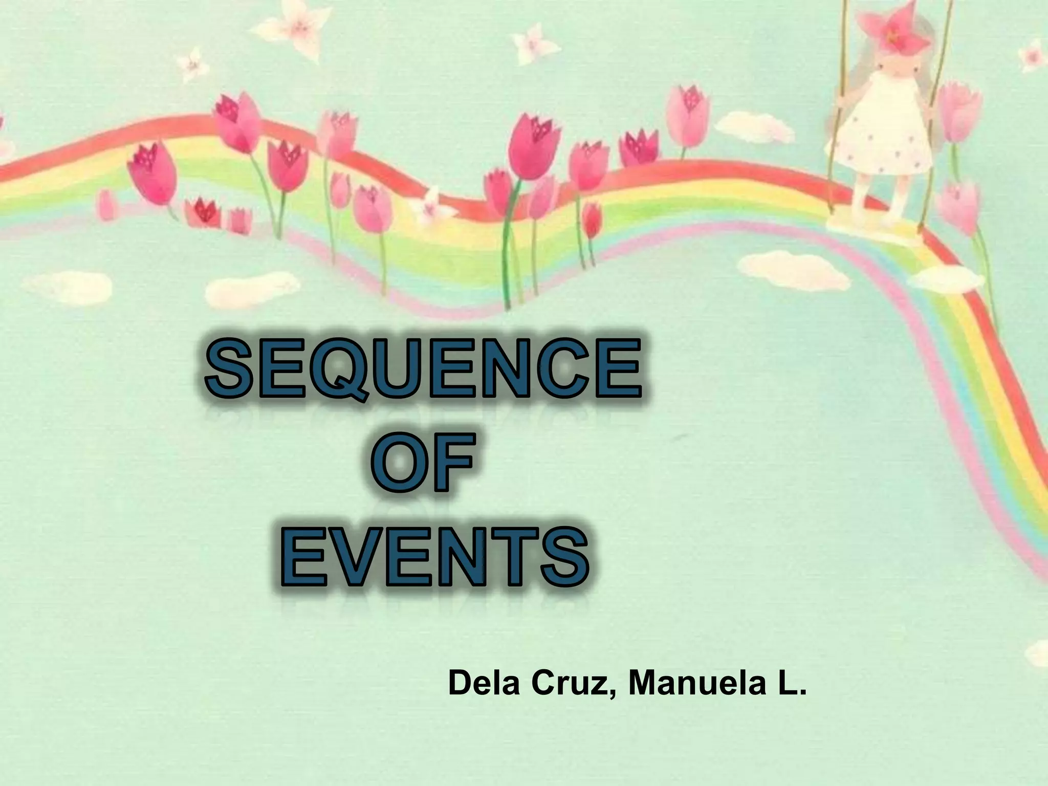 Sequence of events | PPTX