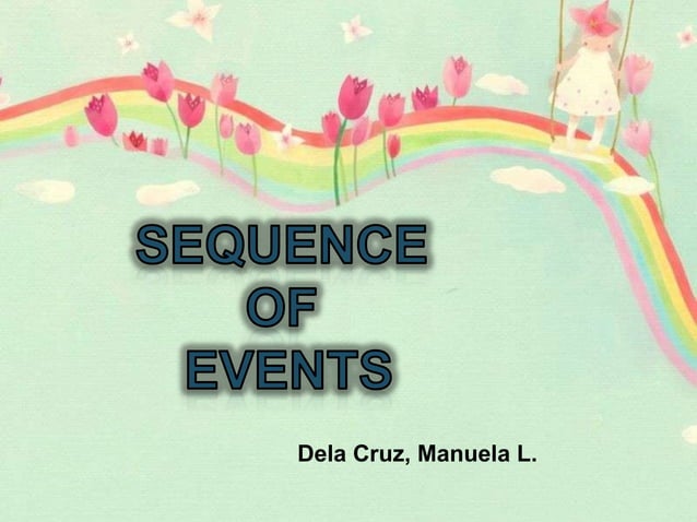 Sequence of events | PPTX
