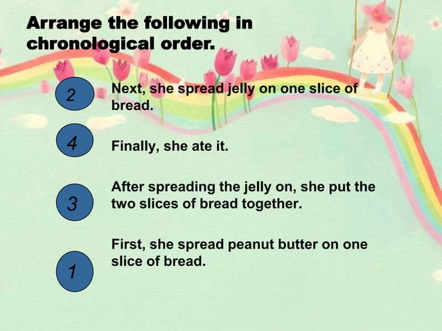 Sequence of events | PPTX