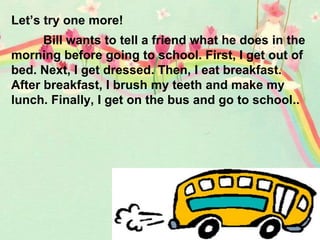 Sequence of events | PPTX