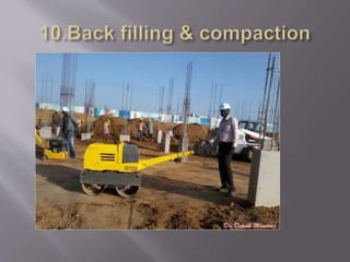 Sequence of general works of building construction | PPTX
