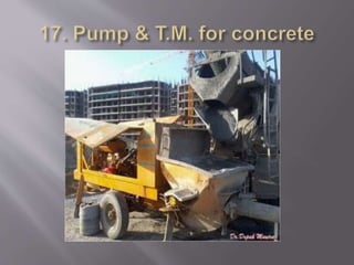 Sequence of general works of building construction | PPTX