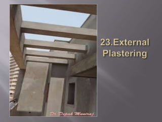 Sequence of general works of building construction | PPTX