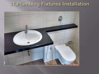 Sequence of general works of building construction | PPTX