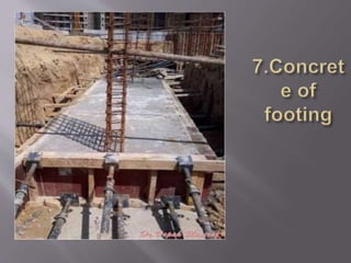 Sequence of general works of building construction | PPTX