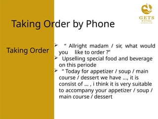 Sequence of Room Service..............pptx