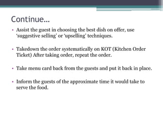 SEQUENCE OF SERVICE IN RESTAURANT.pptx