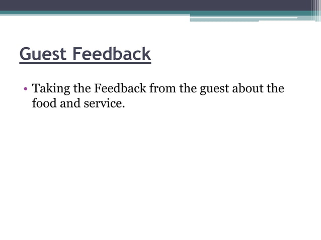 SEQUENCE OF SERVICE IN RESTAURANT.pptx | Bars & Restaurants | Attractions