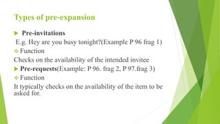 Sequence organization in conversation analysis | PPTX