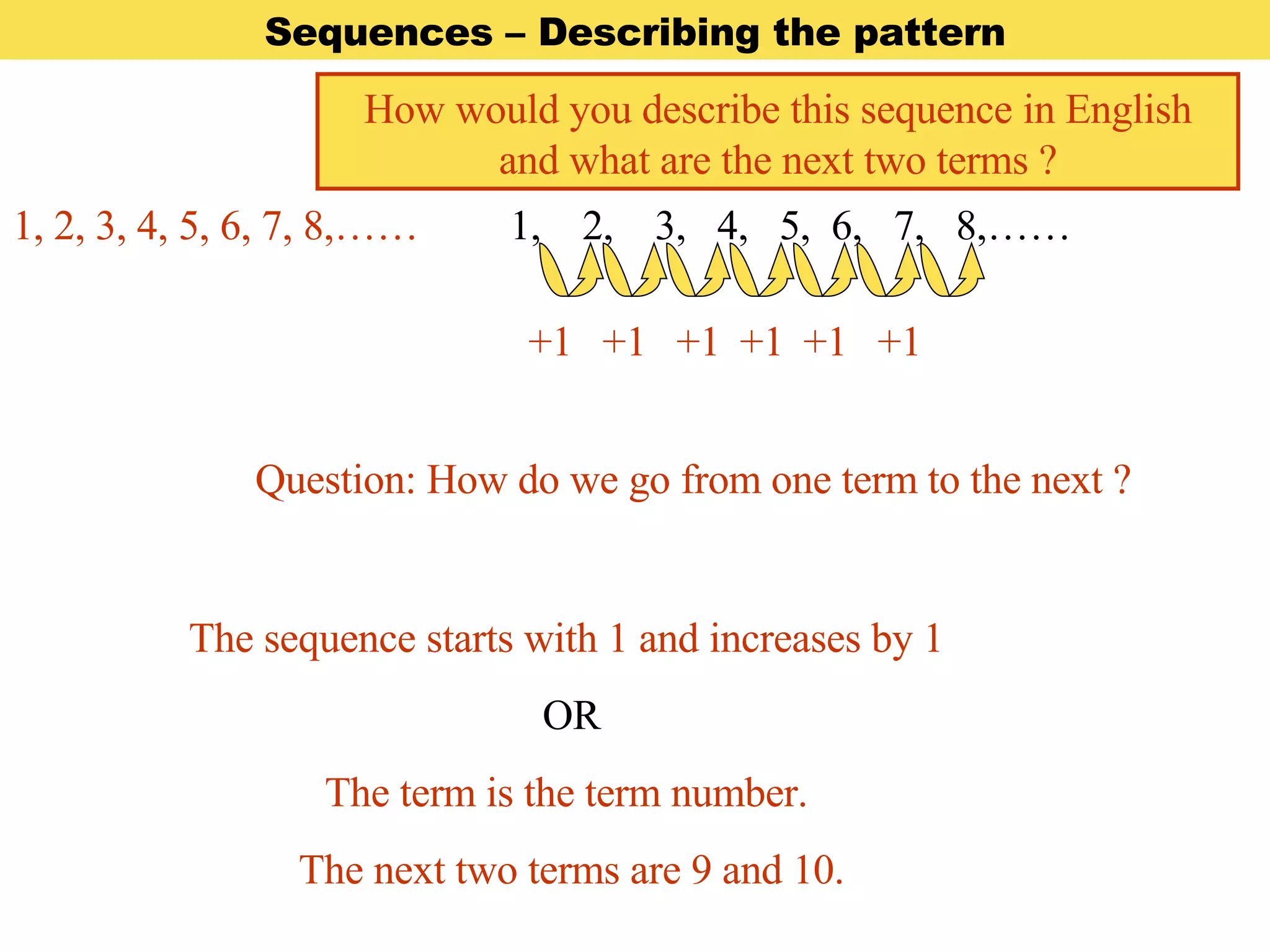 Sequences | PPT