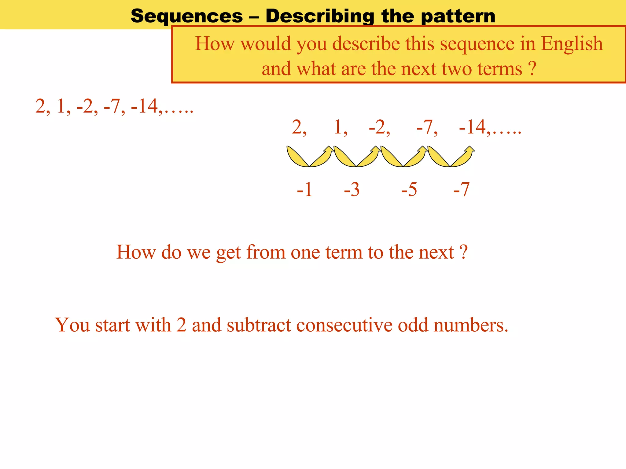 Sequences | PPT