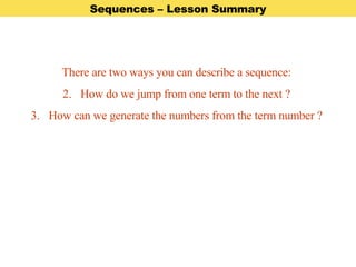 Sequences | PPT