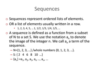Sequences | PPTX