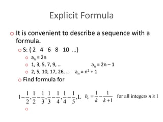 Sequences | PPTX