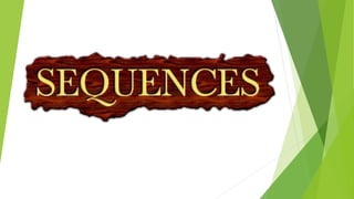 Sequences | PPT