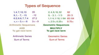 Sequences | PPT