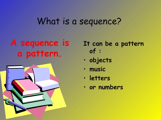 sequencesPATTERN ARITNETICM SEQUENCE.ppt