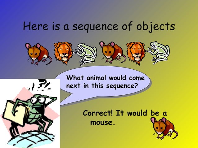 sequencesPATTERN ARITNETICM SEQUENCE.ppt