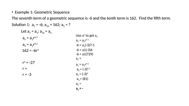 Statistics and Probability - sequences-and-Series.ppsx | Free Download