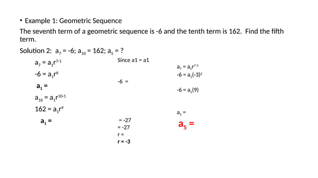 Statistics and Probability - sequences-and-Series.ppsx | Free Download