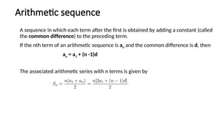 Statistics and Probability - sequences-and-Series.ppsx