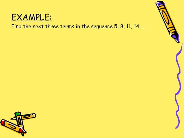 Sequences finding a rule | PPT