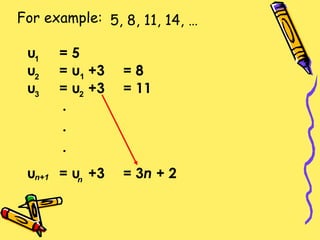 Sequences finding a rule | PPT
