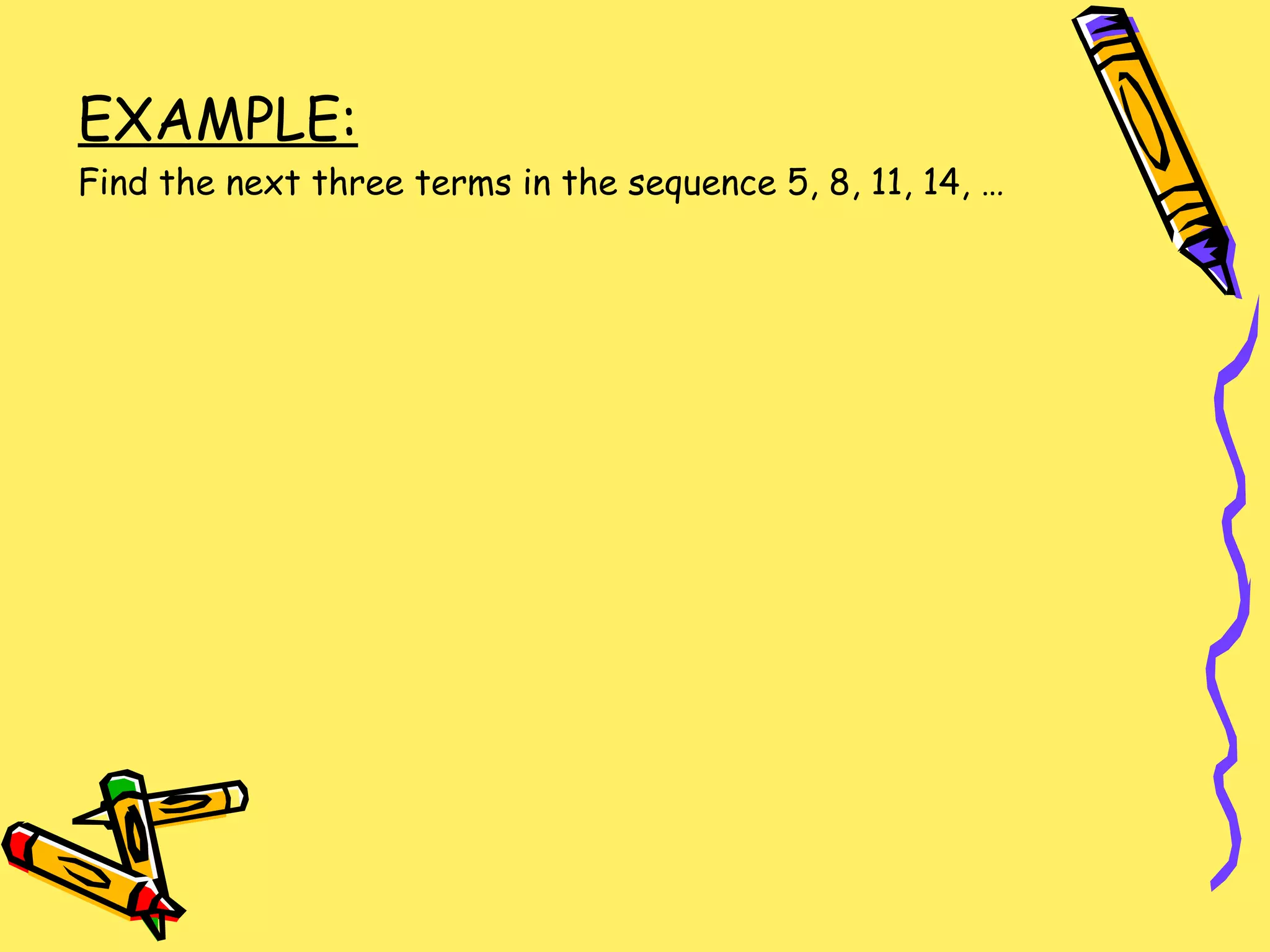 Sequences finding a rule | PPT