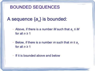 Sequences | PPT