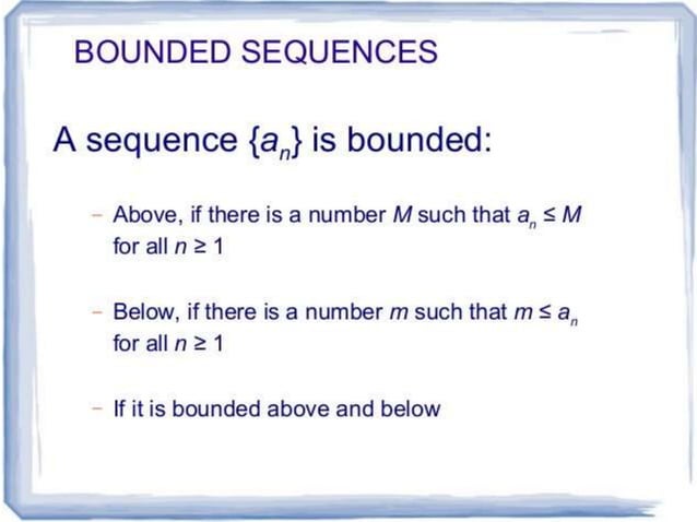 Sequences | PPT