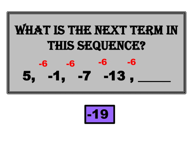 Sequences and series | PPTX