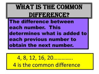 Sequences and series | PPTX