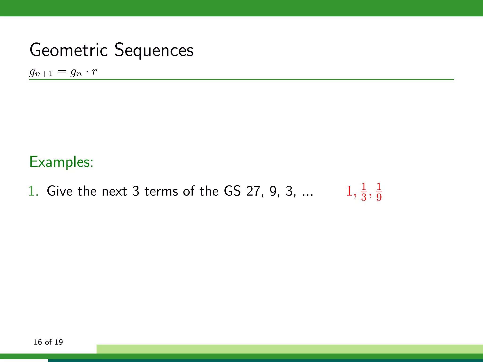 Sequences and series | PDF